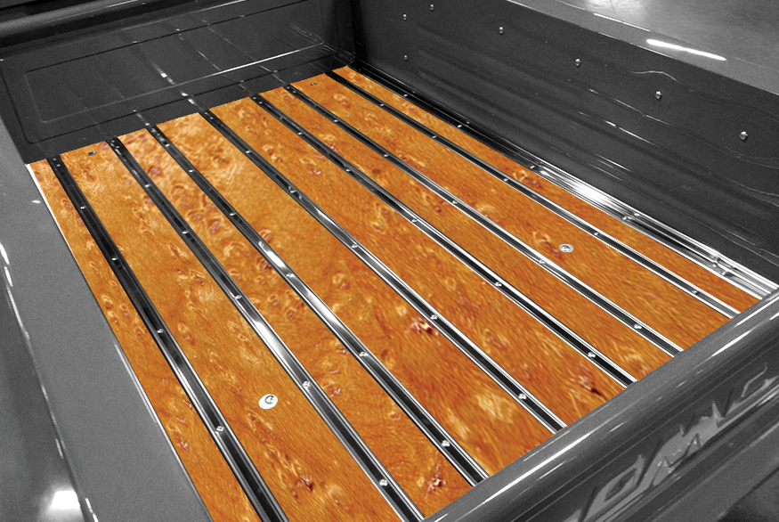 1954-1959 Chevy Truck Short Stepside Bed Kit - Real Wood | BedWood®