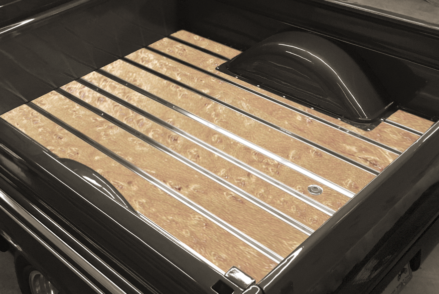 1960-1966 Chevy Truck Long Fleetside Bed Kit - Real Wood | BedWood®